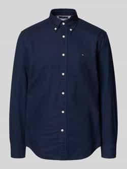 Tommy Hilfiger Regular Fit Freizeithemd aus reiner Baumwolle