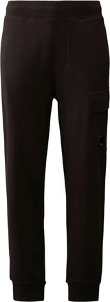 C.P. Company C.p. Company, Homme, Pantalons, Noir, Taille: M Diagonal Raised Fleece Pantalons de surv&ecirc;tement