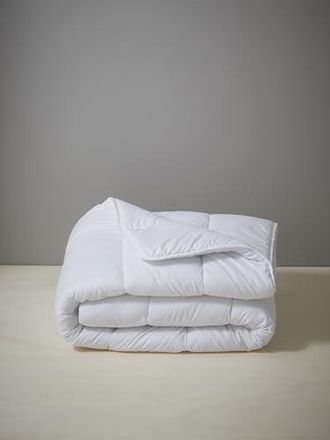 Vertbaudet Couette temp&eacute;r&eacute;e Microfibre Entretien Facile Blanc 140X150