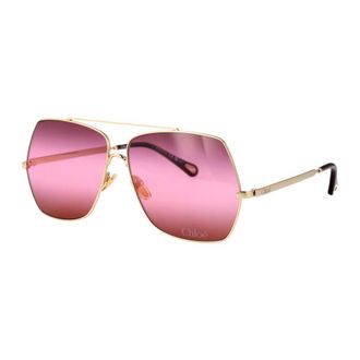 Chlo&eacute; Aly Sonnenbrillen - - Accessories - Damen - Gelb - 62 MM