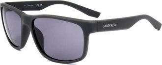 Calvin Klein Homme, Accessoires, Noir, Taille: ONE Size Square Lunettes de soleil