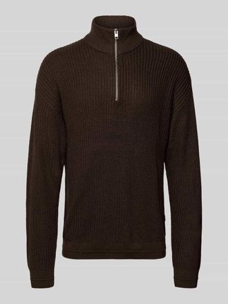 Jack & Jones Strickpullover mit Reißverschluss Modell KAITO