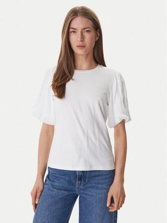 DKNY Bluse P6BH7ENV Wei&szlig; Regular Fit