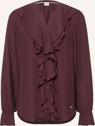 Brax Brax Bluse Vive Mit Volants rot