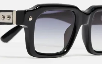 John Dalia P19 Sunglasses - Black
