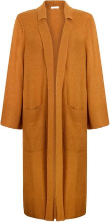 Malo patch-pocket cardigan - Orange