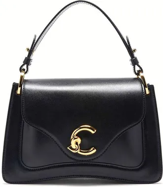 Coccinelle C-Me Kalbsleder Handtasche Kalbsleder glatt