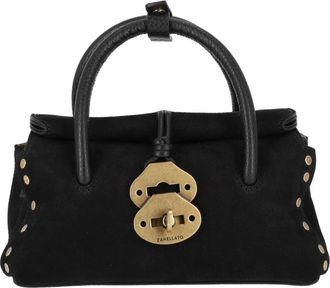 Zanellato Dotta Jones Nabuk - - Bags - Damen - Schwarzk - ONE SIZE