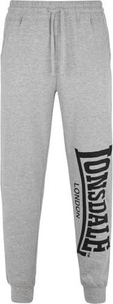 Lonsdale Jogginghose Logo Pantalon de Sport, Gris (Marl Grey), (Taille Fabricant: XX-Large) Homme