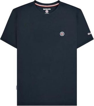 Lambretta T-shirt pour homme avec logo sur la poitrine Bleu marine, bleu marine, XXL/taille grand