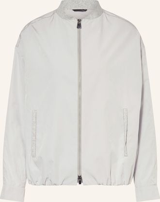 Cinzia Rocca Icons Cinzia Rocca Blouson Mit Schmucksteinen grau