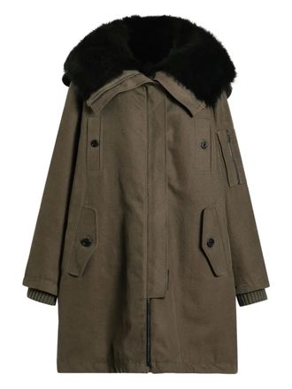 Dolce & Gabbana manteau &agrave; capuche - Marron