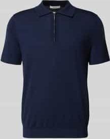 Selected Regular Fit Poloshirt aus reiner Wolle Modell TRAY