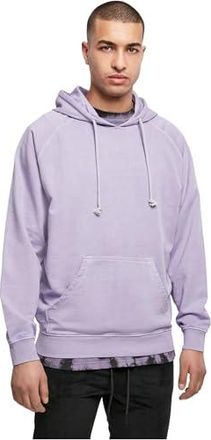 Urban Classics Sweat à Capuche Overdyed Sweatshirt, Lavande, XXL Homme