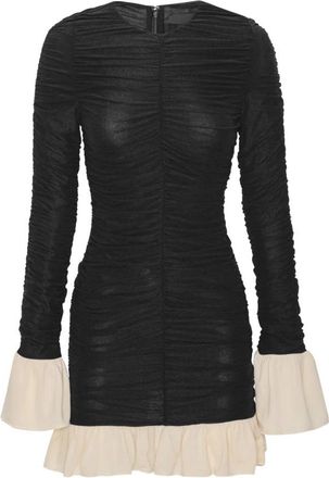 Rotate Mini R&uuml;schenkleid mit langen &Auml;rmeln - - Dresses - Damen - Mehrfarbig - XS