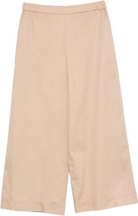 Max Mara Femme, Pantalons, Beige, Taille: 36 FR Mmldream Wide Pantalons