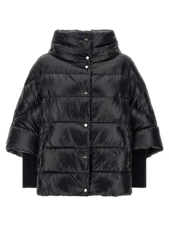 Herno Ultralight Hood Down Jacket - Black