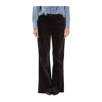 P.A.R.O.S.H. Wide Hosen - - Trousers - Damen - Braun - M