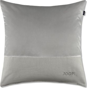 Joop Living Zierkissenhülle ohne Füllung Split Farbe Silber Größe 50x50