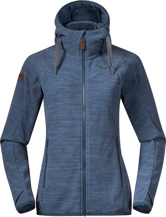 Bergans Hareid Fleece W Jacket - Orion Blue - XL