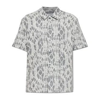 Sams&oslash;e & Sams&oslash;e Homme, Chemises, Beige, Taille: S Sakvist Shirt