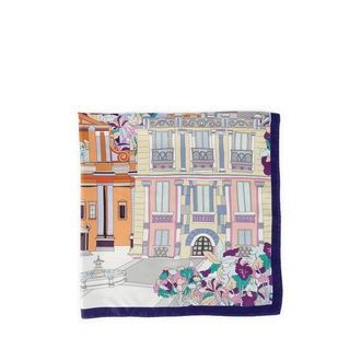 Au Printemps Paris Carr&eacute; de soie imrpim&eacute;