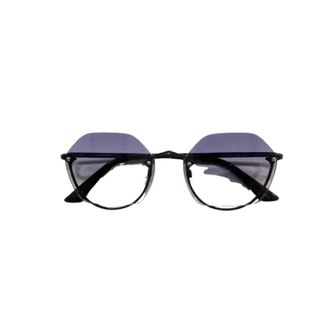 Alexander McQueen Pre-owned Metall sonnenbrillen - - Pre-owned - Damen - Schwarzk - ONE SIZE