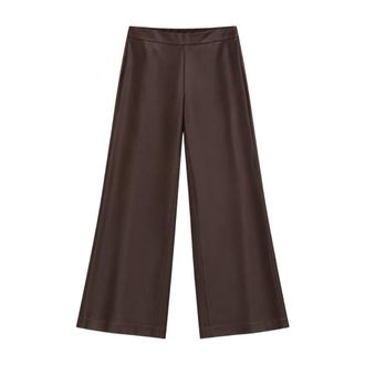 Clips Lederhose - - Trousers - Damen - Braun - 2XL