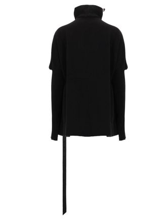 Rick Owens 100% Cotton Sweatshirt - Black