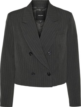 Vero Moda VMSILJE LS DB Short Pinstripe Blazer