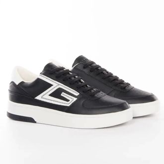 Guess Homme, Chaussures, Noir, Taille: 44 EU Classic Salerno Logo G Basket