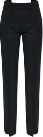 VETEMENTS Femme, Pantalons, Noir, Taille: 38 FR Pantalon Tailleur en Laine