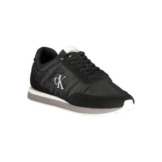 Calvin Klein Logo-Embroidered Sneaker - Black