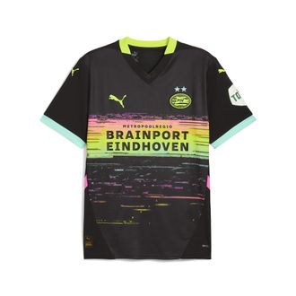 Puma Puma PSV Eindhoven Ausw&auml;rtstrikot 24 25 schwarz PSV Away Shirt Fan Jersey, Gr&ouml;&szlig;e:XL