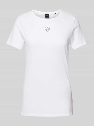 Boss Orange by Hugo Boss T-Shirt mit Label-Print Modell Elogo