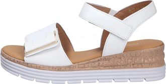 Gabor Femme, Chaussures, Blanc, Taille: 38 1/2 EU Sandales