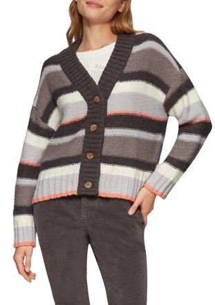 s.Oliver Strickjacke mit Streifenmuster