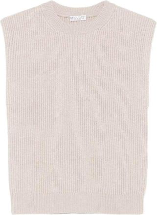 Brunello Cucinelli Weste - Schwarz