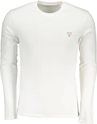 Guess Homme, Tops, Blanc, Taille: L Long Sleeve T-Shirt