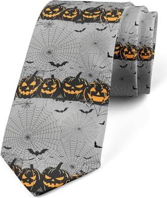 Generic Cravate Pour Hommes Gris Orange Noir Confortable Necktie Fine Cravate Homme Pour &Eacute;v&eacute;nements F&ecirc;te Affaires
