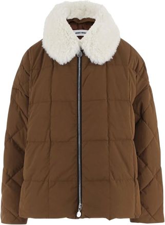 Ienki Ienki Ienki Ienki - Shearling Arco Jacket - Femme - Vestes - Brun - Taille: 38 FR