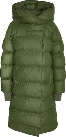 Noisy May NMSKY L/S LONG COATED JACKET NOOS Frauen Winterjacke grün M