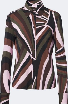 Pucci Hemd Iride aus Satin
