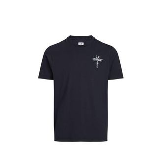 C.P. Company T-shirt imprim&eacute; col rond en coton