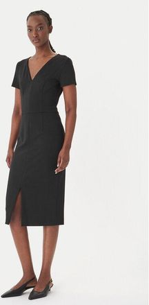 HUGO BOSS Coctailkleid Kalamara-3 50533641 Schwarz Slim Fit