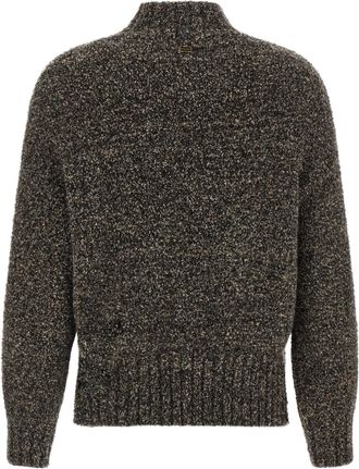 Agnona Boucl&eacute; High Neck Sweater