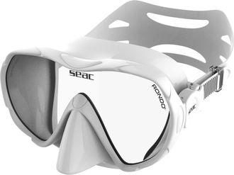 Seac Rondò, Rahmenlose Tauch- Und Schnorchelmaske Mit Silikonglasscheibe, Reduziertes Volumen, Hydrodynamisch, Ultraleicht