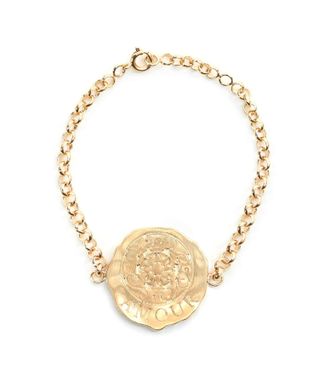 Les F&eacute;licit&eacute;s Bracelet Petite M&eacute;daille Amour
