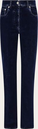 Ferragamo Damen 5-Pocket-Hose Blau