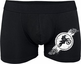 Spass Kostet Junge M&auml;nner Boxershorts Motocross Cross mx Enduro Motive Motorrad Man Underwear